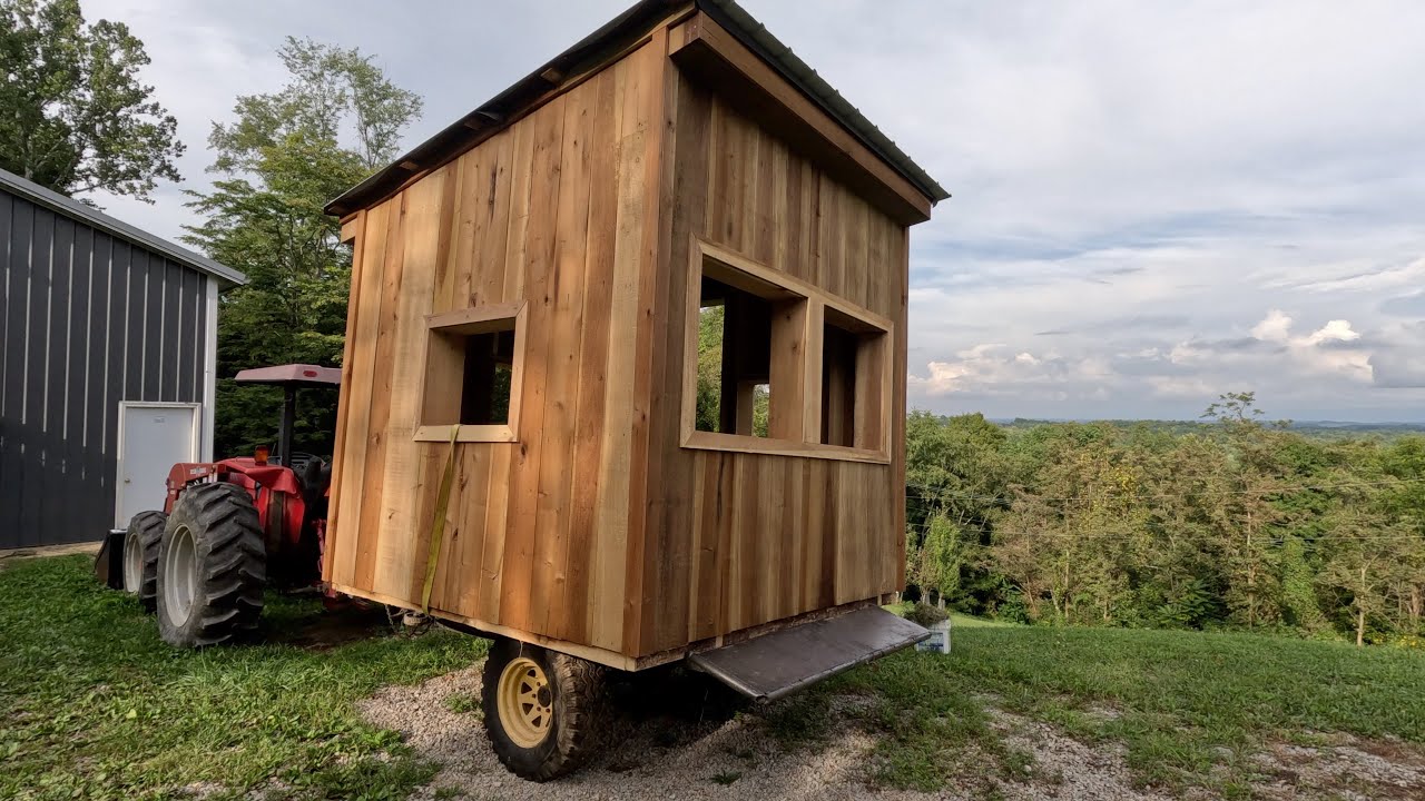 Ultimate Hunting Blind Shooting Shack - YouTube