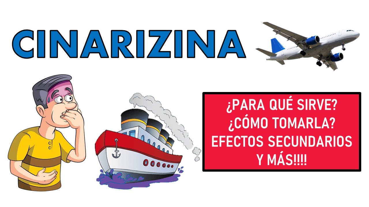 🔴 CINARIZINA | PARA QUÉ SIRVE, EFECTOS SECUNDARIOS, MECANISMO DE ACCIÓN ...