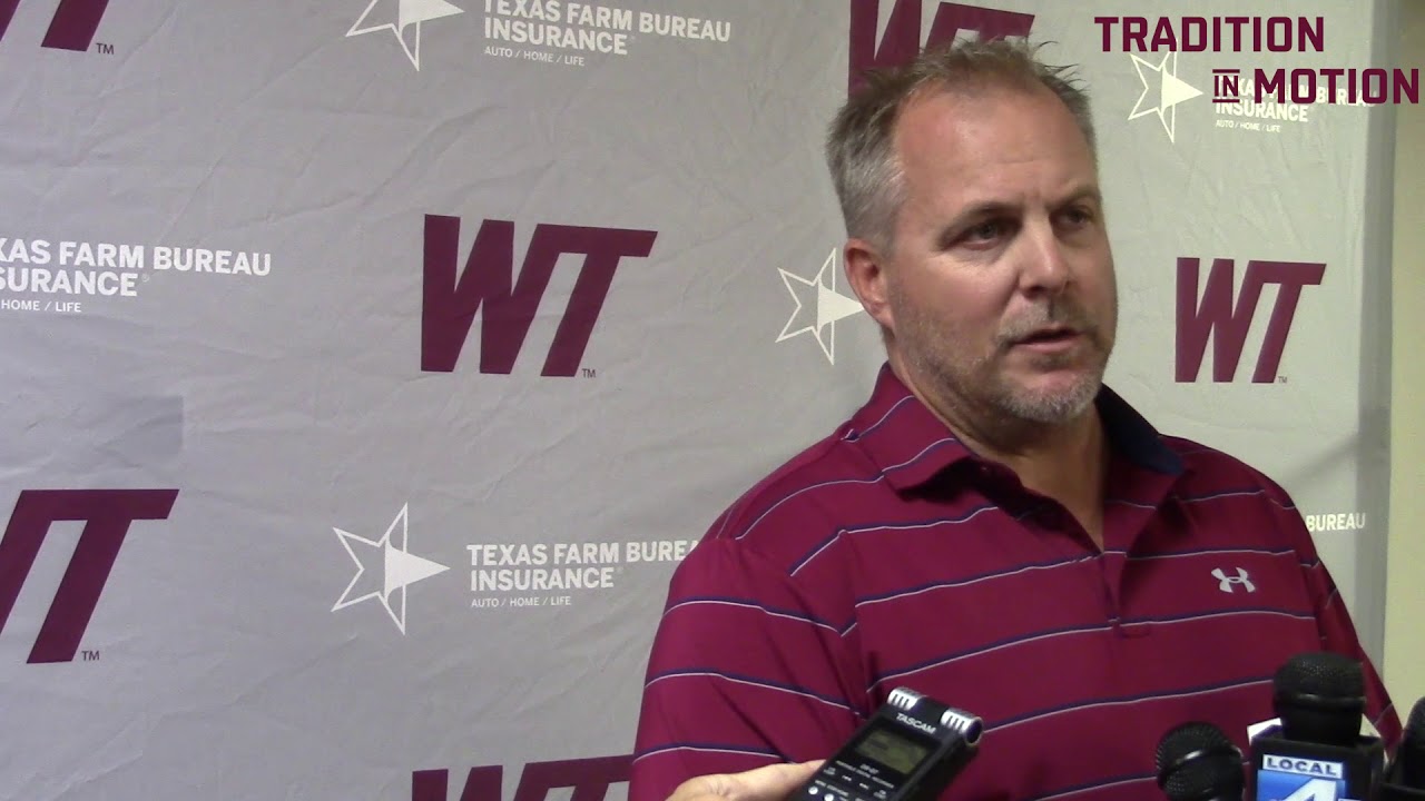 WT Football Media Interviews - Hunter Hughes (10-1-18) - YouTube