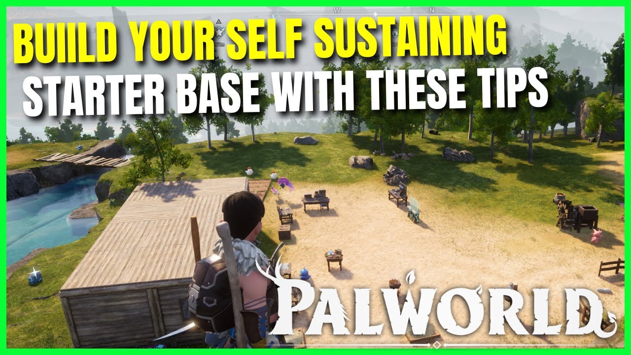 PALWORLD | Build A SELF SUSTAINING Starter Base with these Tips and ...