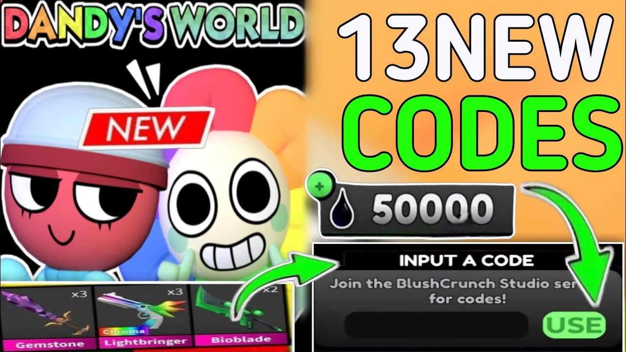 ⚠️NEW YEAR⚠️ DANDY'S WORLD CODES 2025 _ DANDY'S WORLD ROBLOX CODES 2025 ...