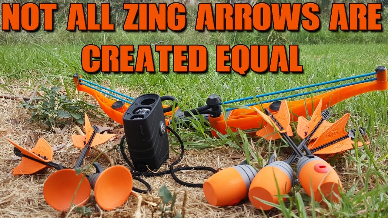 Zing Z-Tek Bow Arrows Compared - YouTube