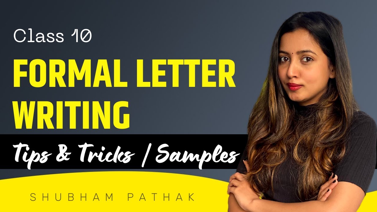 Formal Letter Writing | Letter of Order | Letter of Inquiry | Tips and ...