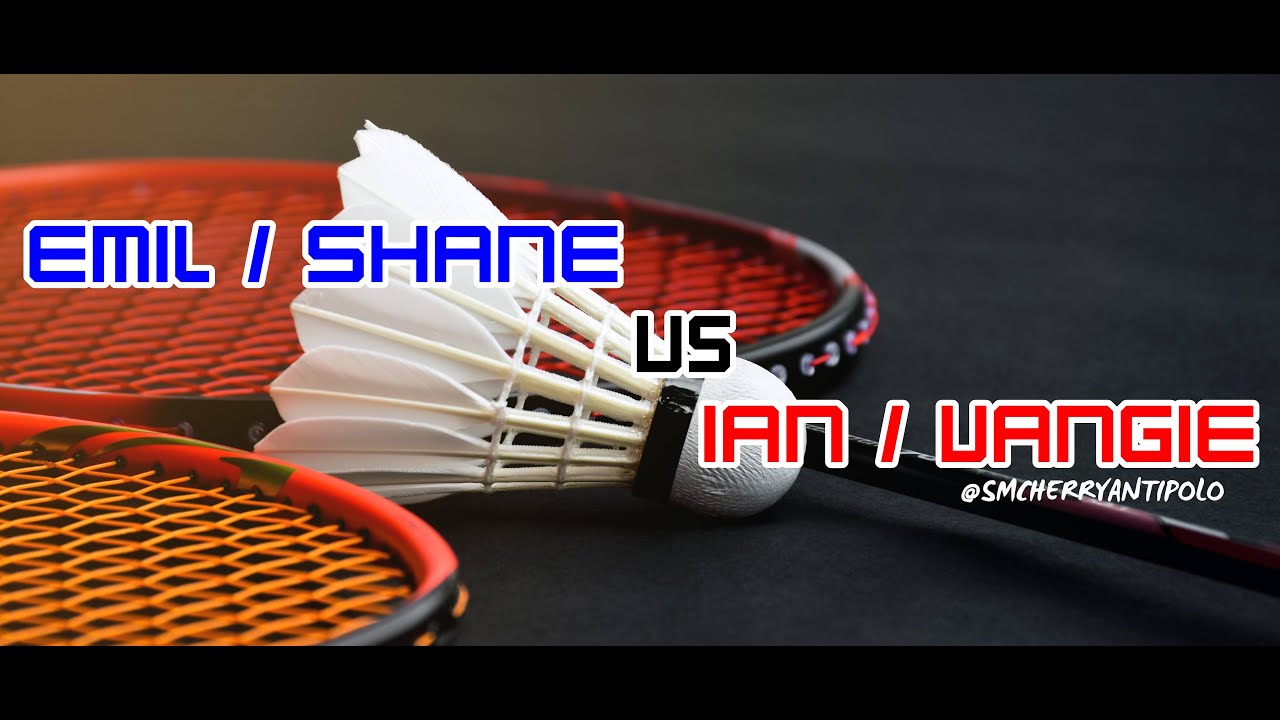 Badminton Fiendly Play 1st @SMCHERRY 02112024 [Shane/Emil vs Ian/Vangie ...