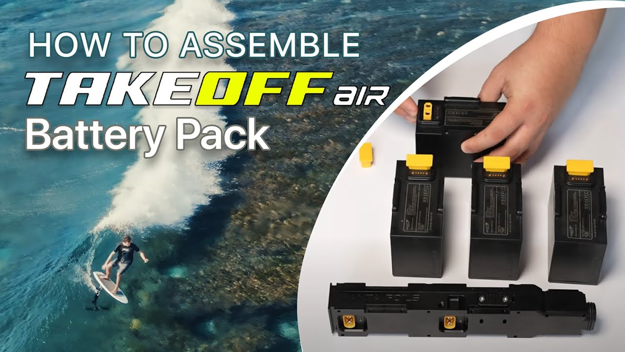 How to Assemble TakeOff Air Battery | Tutorial - YouTube