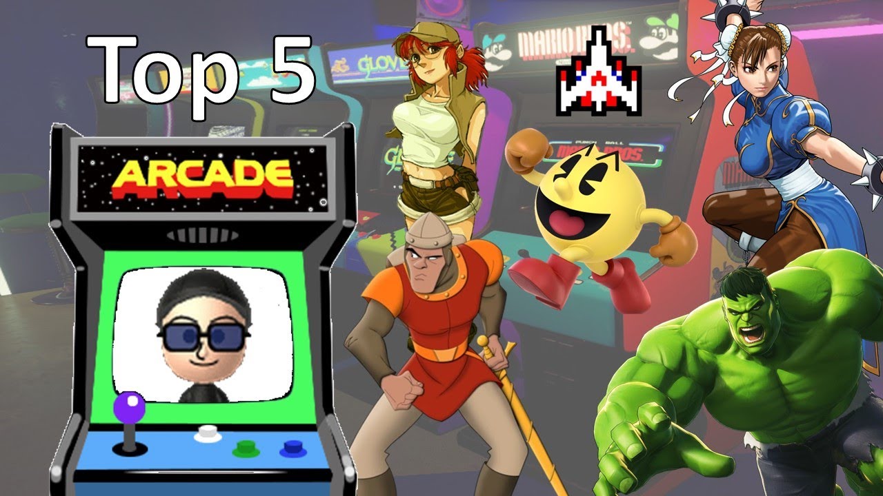 Top 5 Favorite Arcade games - YouTube