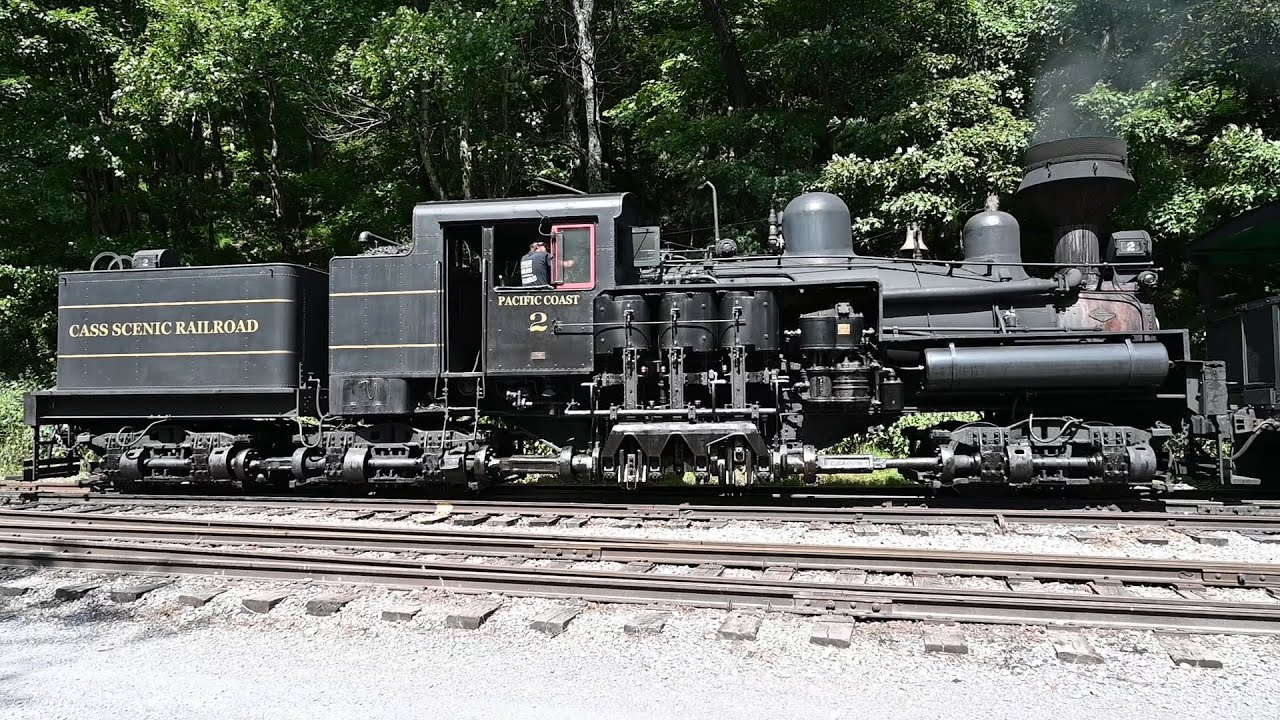 Cass Scenic Railroad Shay #2 - YouTube
