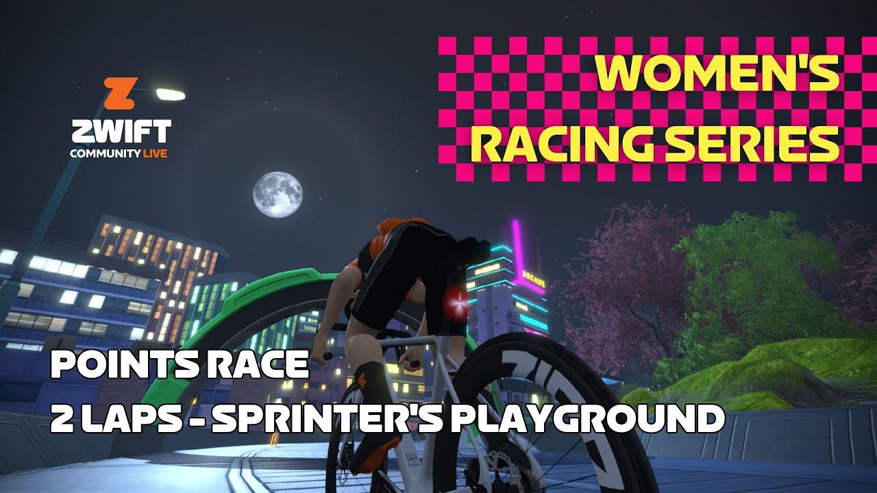 Zwift Women's Racing Series Event 4 - YouTube