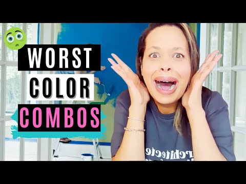 Worst Color Combinations - 15 Color Combos That Clash