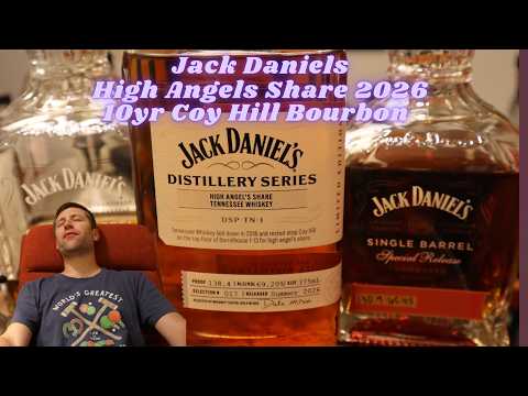 Jack Daniels High Angels Share Distillery Exclusive 2026  10Yr Coy Hill Bourbon!