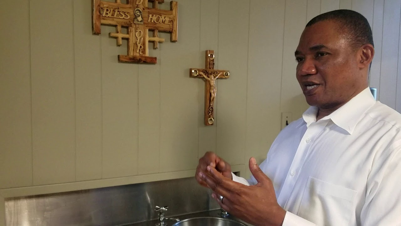 Tour of the Sacristy with Father Desmond - Part 1 - YouTube
