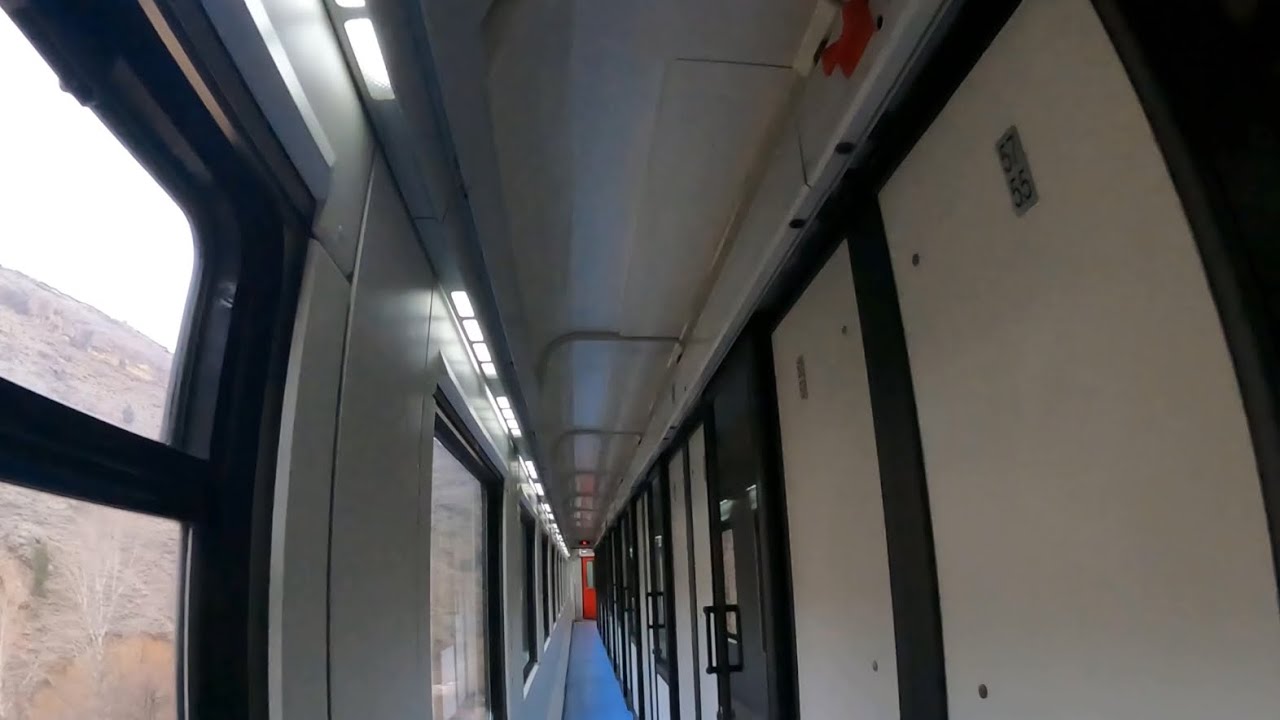 Train Trip Dogu Express from Kasyeri Cappadocia to Kars - YouTube