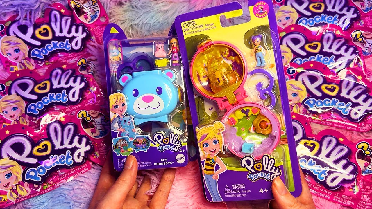 ASMR Polly Pockets Surprise Opening (Whispered) - YouTube