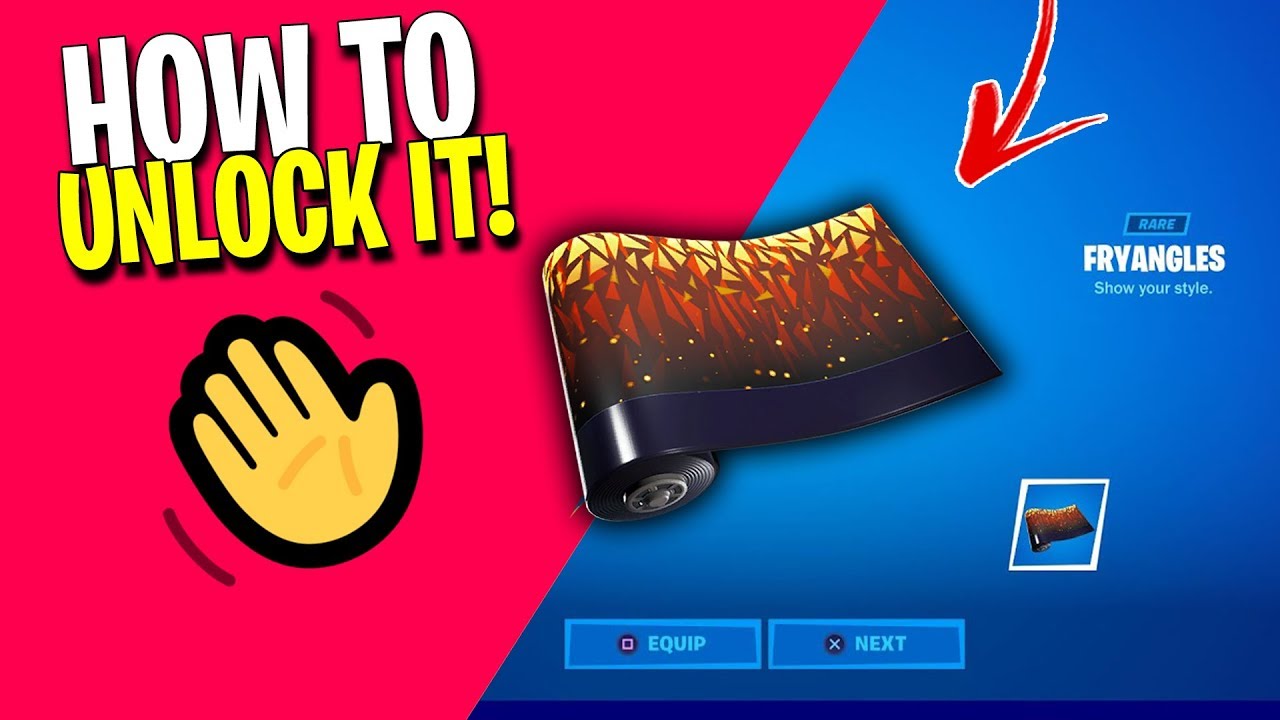 How To UNLOCK Free Houseparty Wrap! (Fortnite Fryangles Wrap) - YouTube