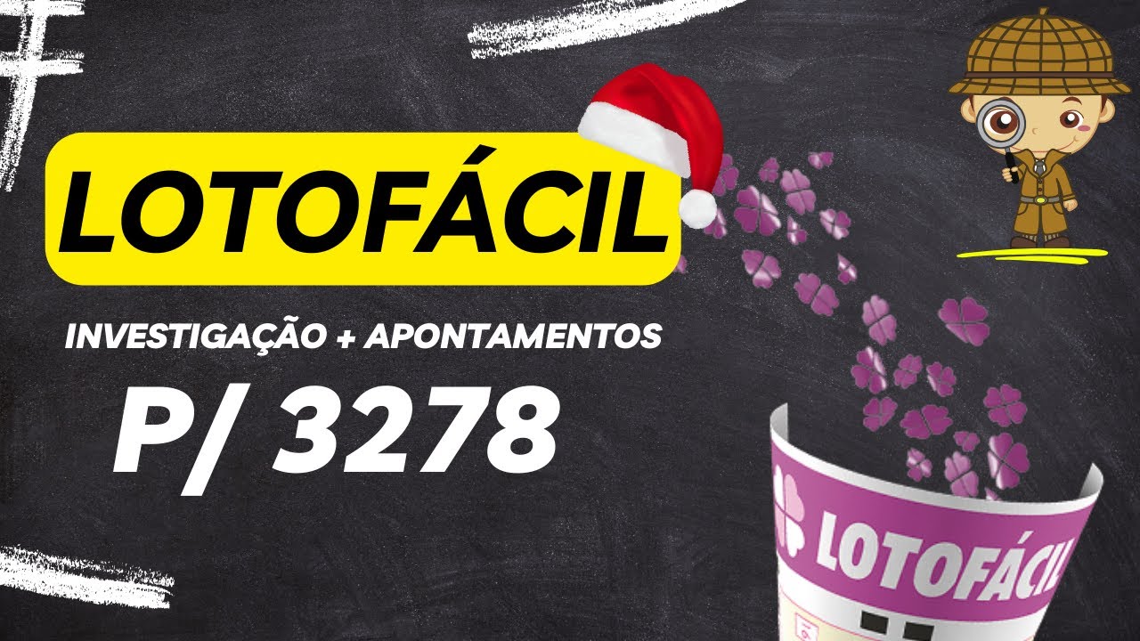 Top 2 Dicas Lotofacil 3278 Investigação + Apontamentos - YouTube