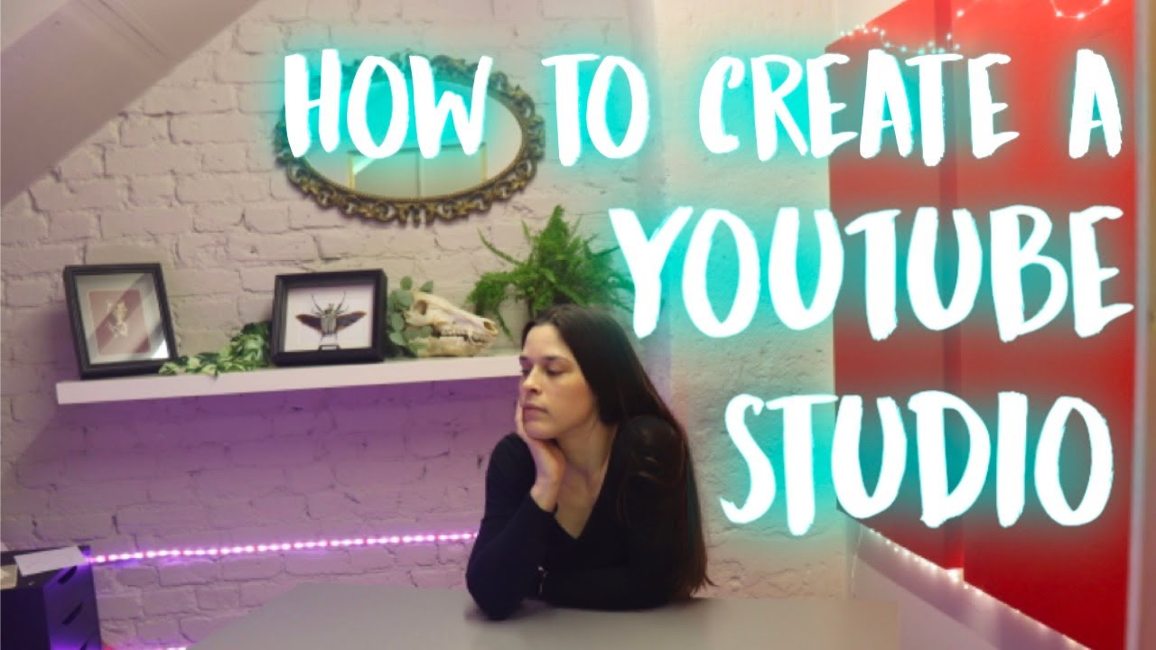 Creating a YouTube studio at HOME - YouTube