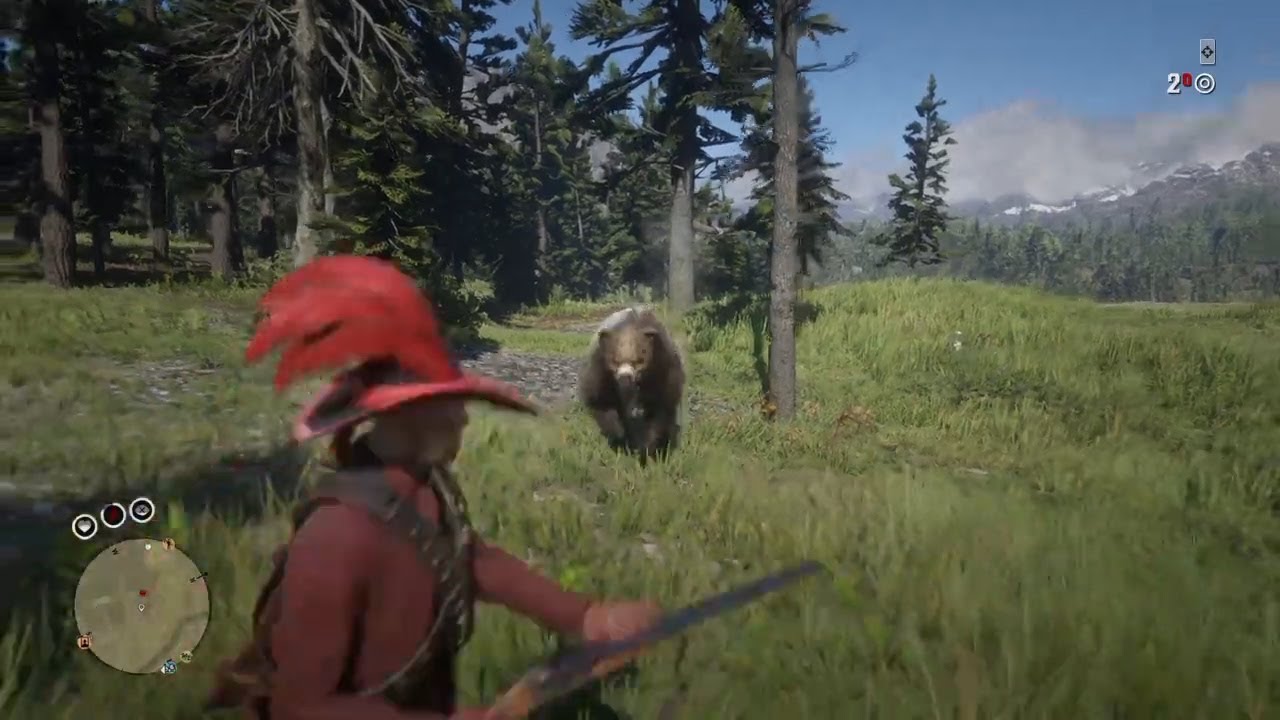 Red Dead Online - Grizzly Bear vs. Elephant Rifle - YouTube