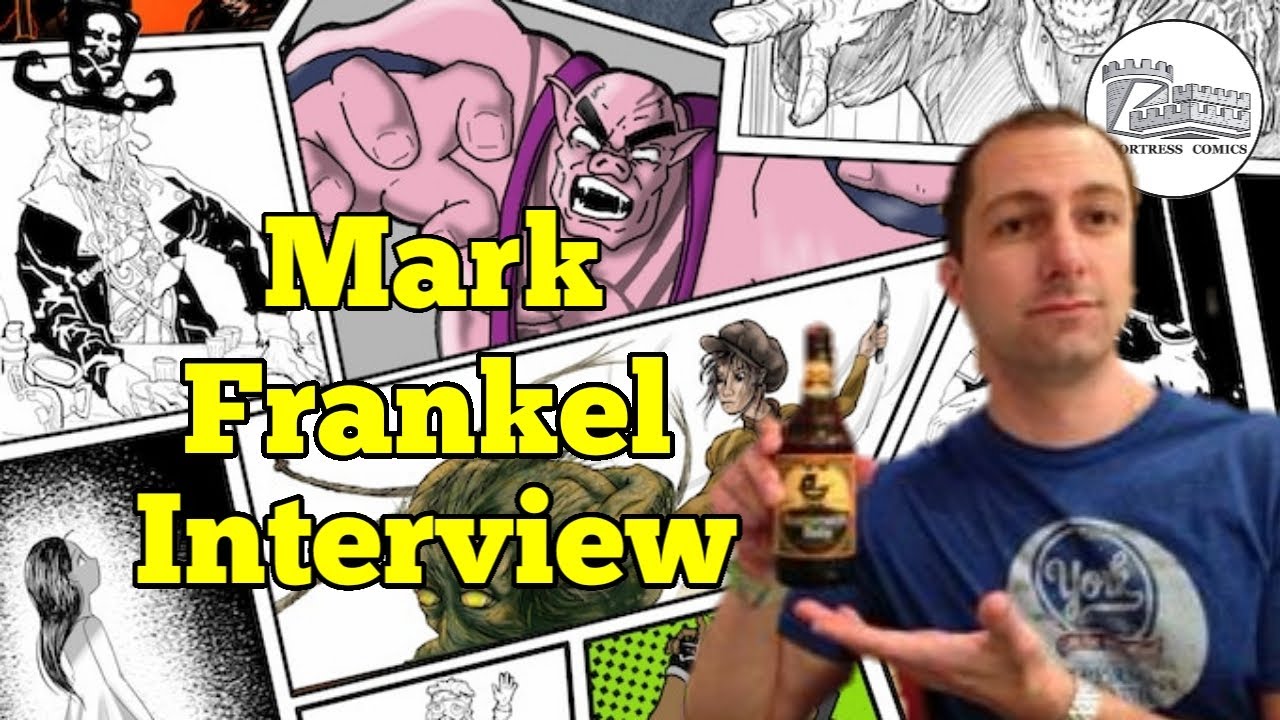 Mark Frankel discusses We Suck at Comics Volume 2, and All Things Wayward Raven! - YouTube