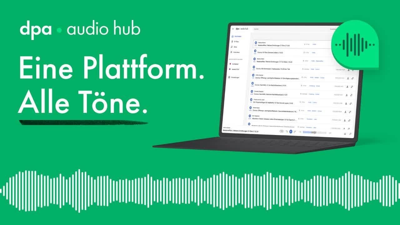 Startschuss für den dpa-Audio Hub: Neue Plattform für Podcaster und ...