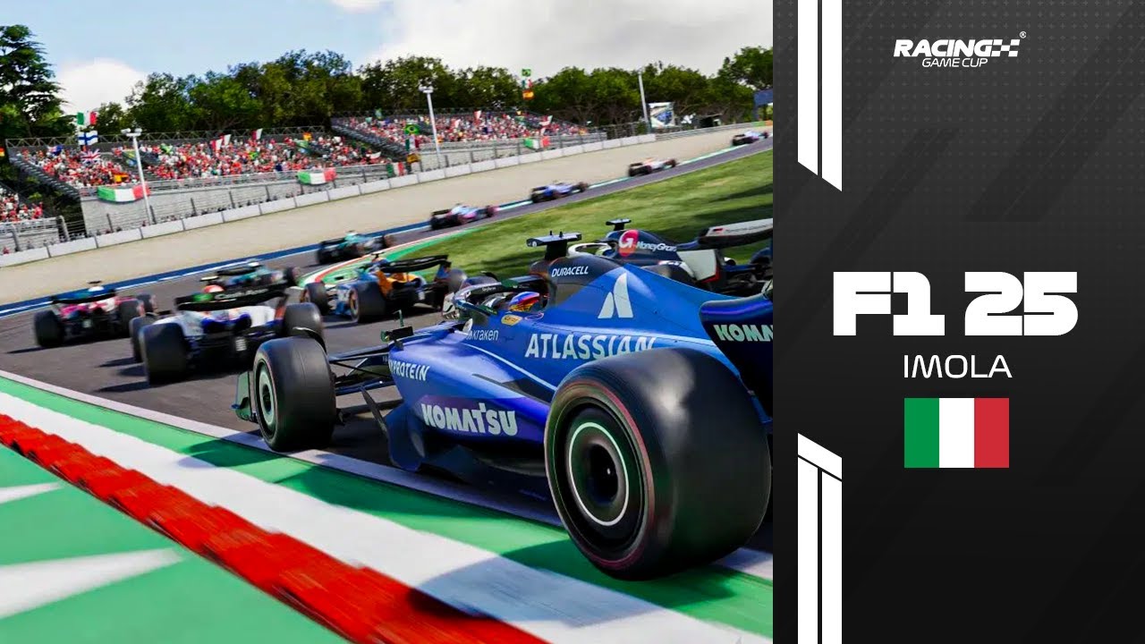 AO VIVO: 5º ETAPA IMOLA | ⚪️ GRID F1 25 ⚪️ | RACING GAME CUP - YouTube