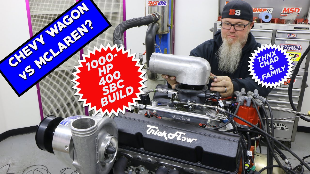 SUPERCHARGED SBC 400!! McLAREN STOMPIN' SBC - YouTube