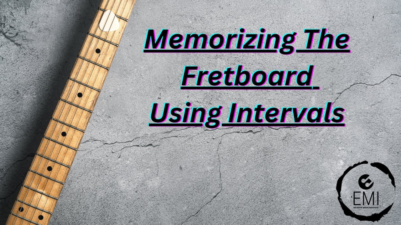 Memorising The Fretboard Using Intervals! - YouTube