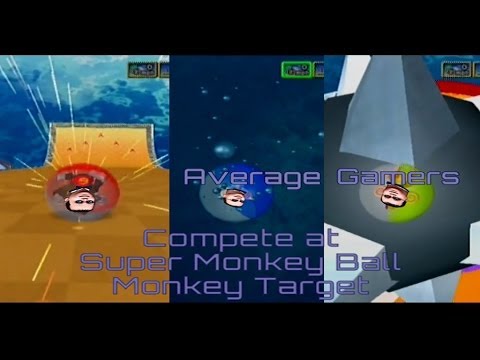 Average Gamers Compete at Super Monkey Ball: Monkey Target - YouTube