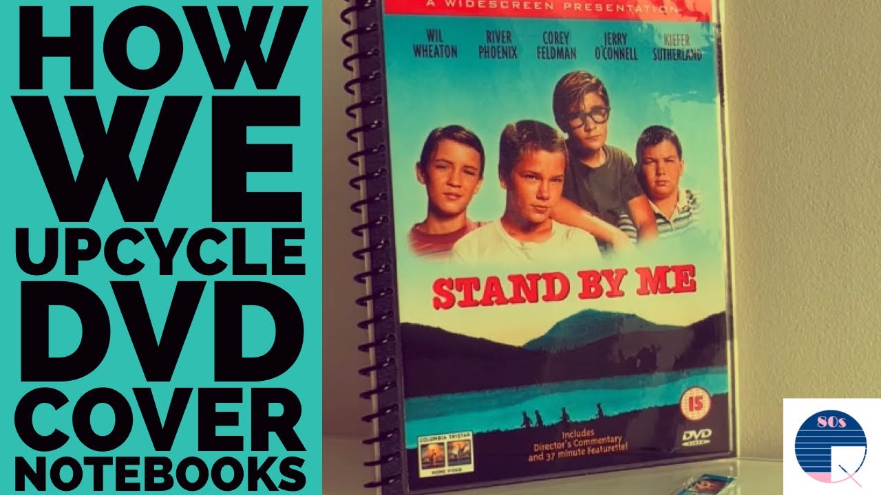 How To Make Upcycled DVD Cover Notebooks - YouTube