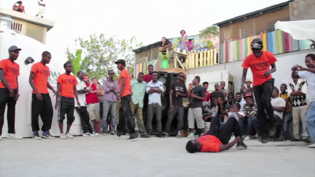 Cyborg Dance Crew at Haiti Communitere - YouTube