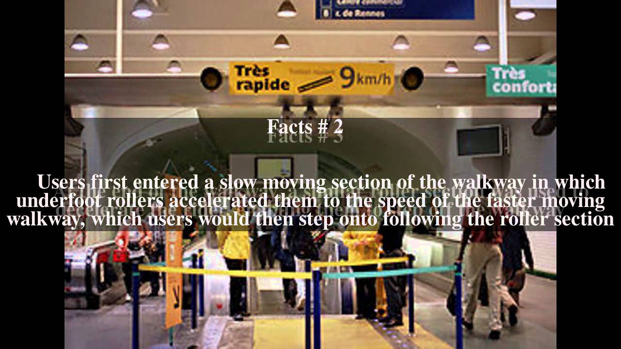 Trottoir roulant rapide Top # 5 Facts - YouTube
