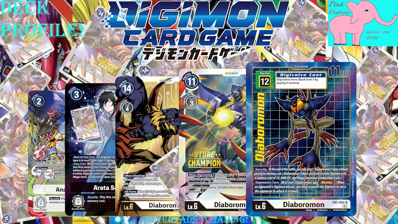 Digimon TCG EX1 Diaboromon Deck Profile - YouTube