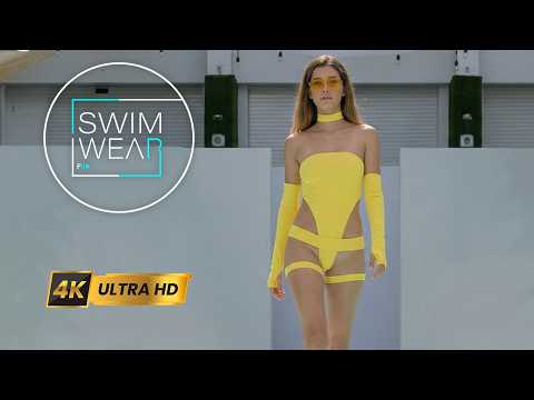 THE DELAROSE SISTERS Flying Solo Swimweek 2022 Miami - 4K Remaster
