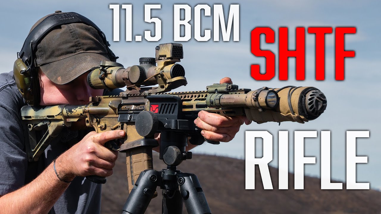 BCM 11.5 SHTF Rifle Breakdown - YouTube