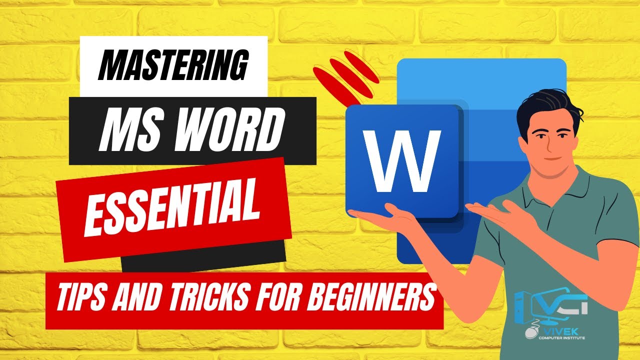 Mastering MS Word Essential Tips and Tricks for Beginners - YouTube