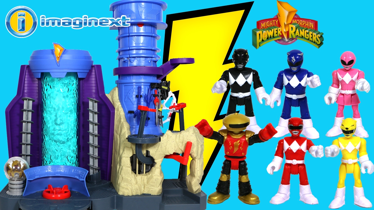 IMAGINEXT POWER RANGERS Command Center with Alpha 5 Zordon and Batman ...