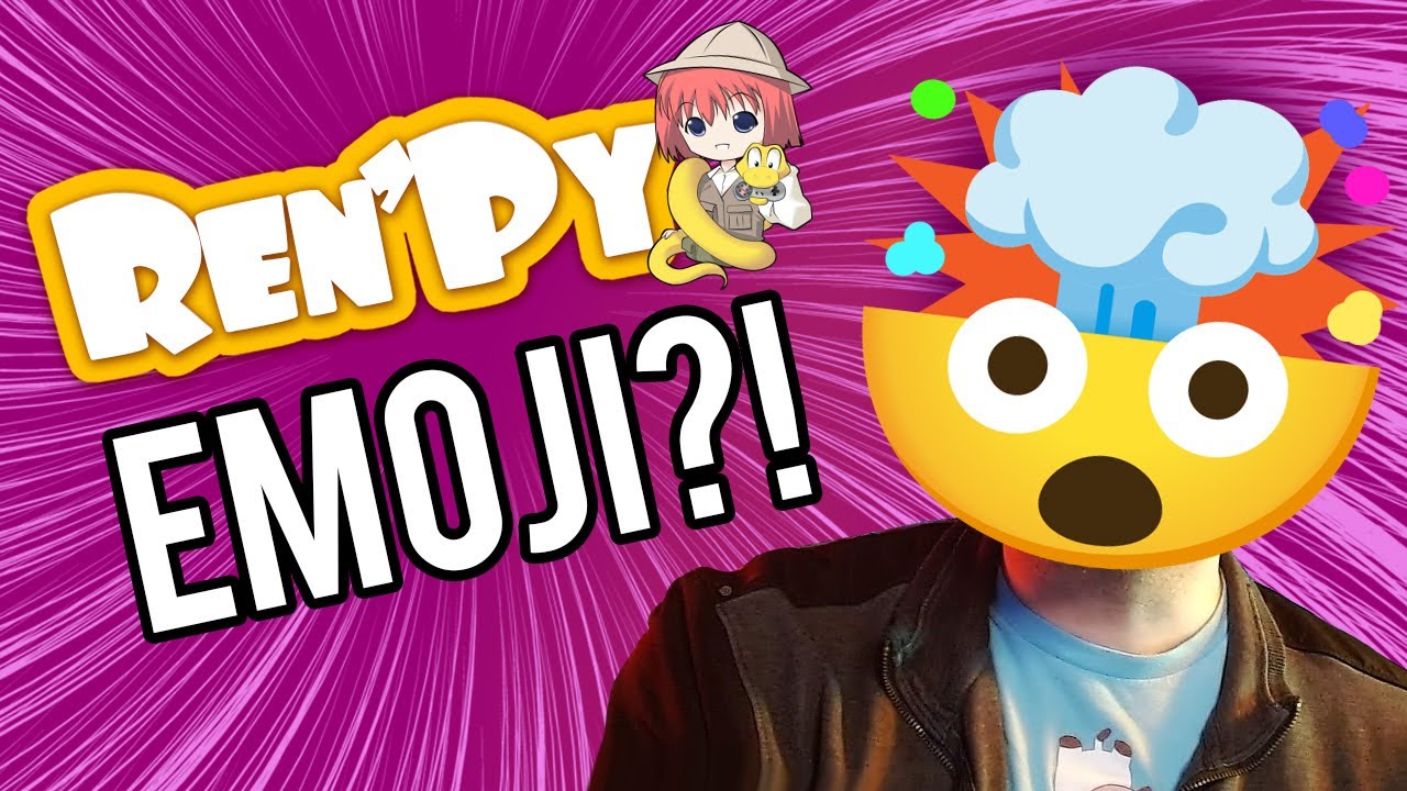 Ren'py Emoji 😲 and Custom Text Tags - YouTube