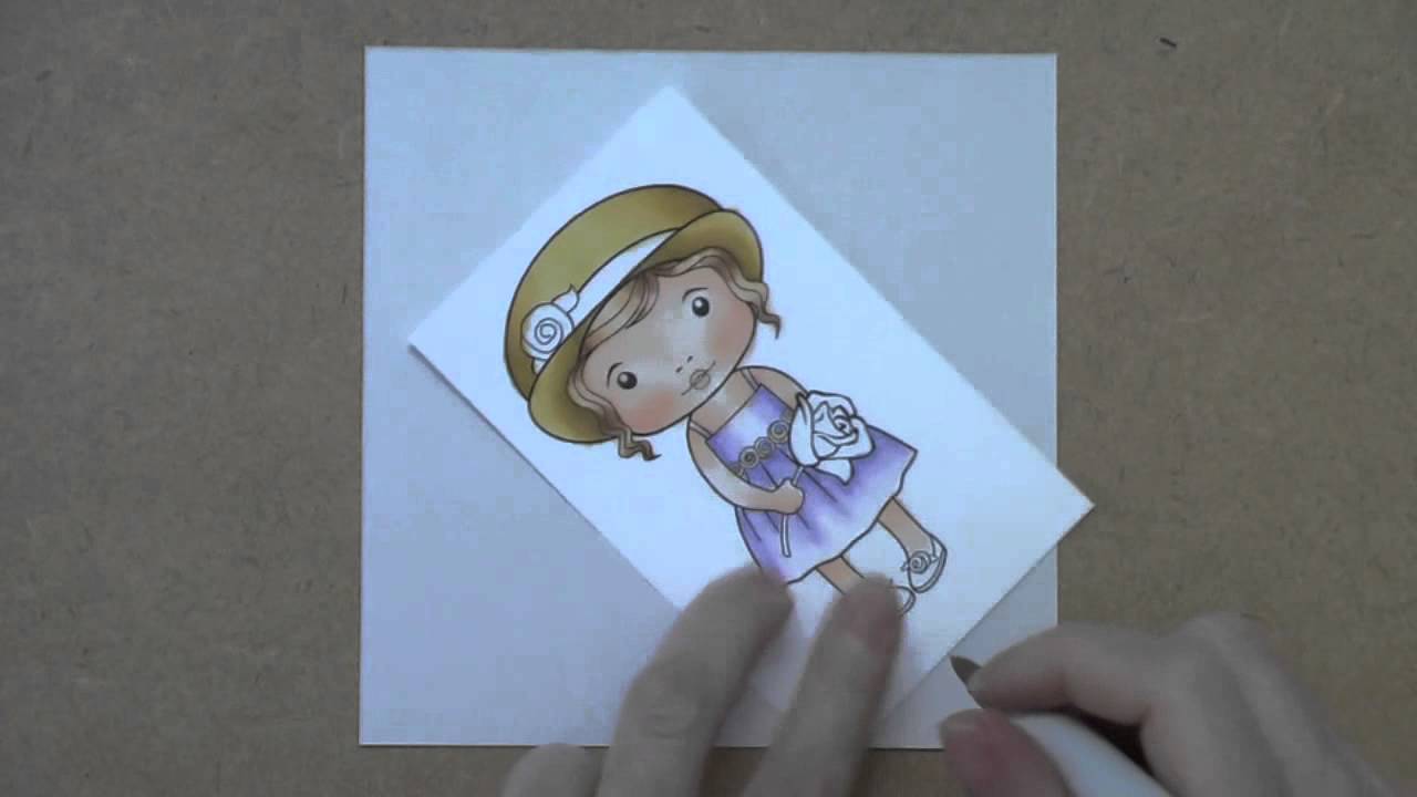 La-La Land Crafts TV {Copic Coloring - Marci with Rose} Episode 1, part ...