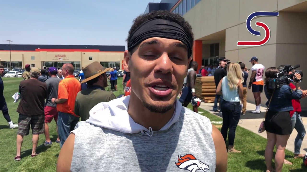 Denver Broncos safety Justin Simmons on fatherhood - YouTube