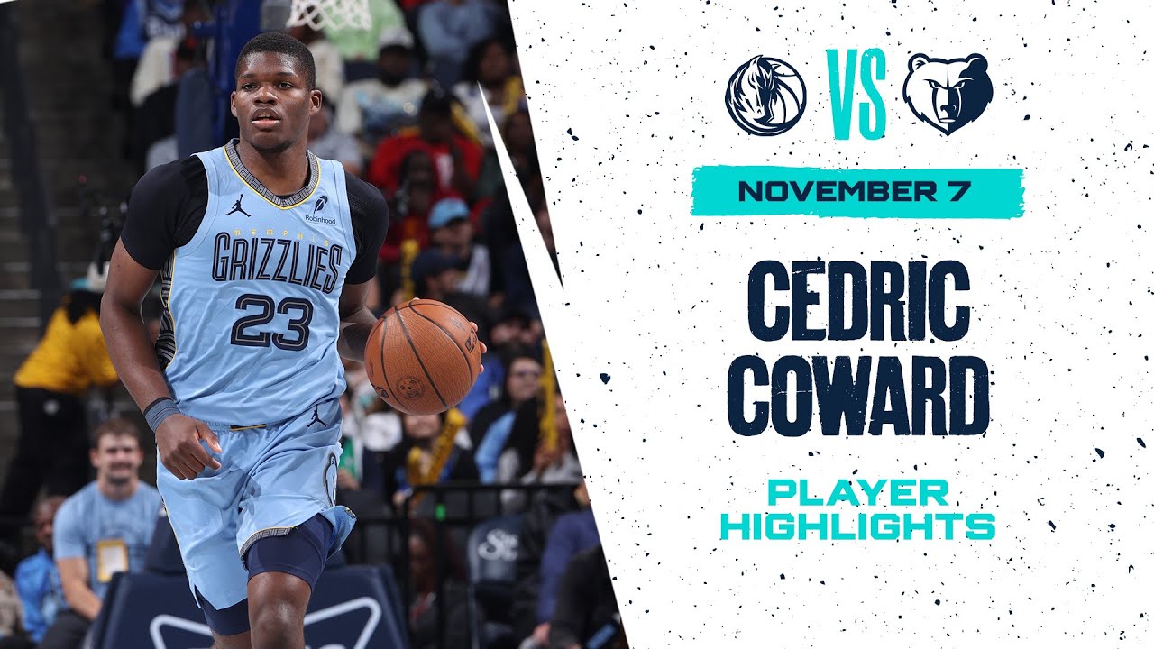Cedric Coward Highlights vs Dallas Mavericks - YouTube