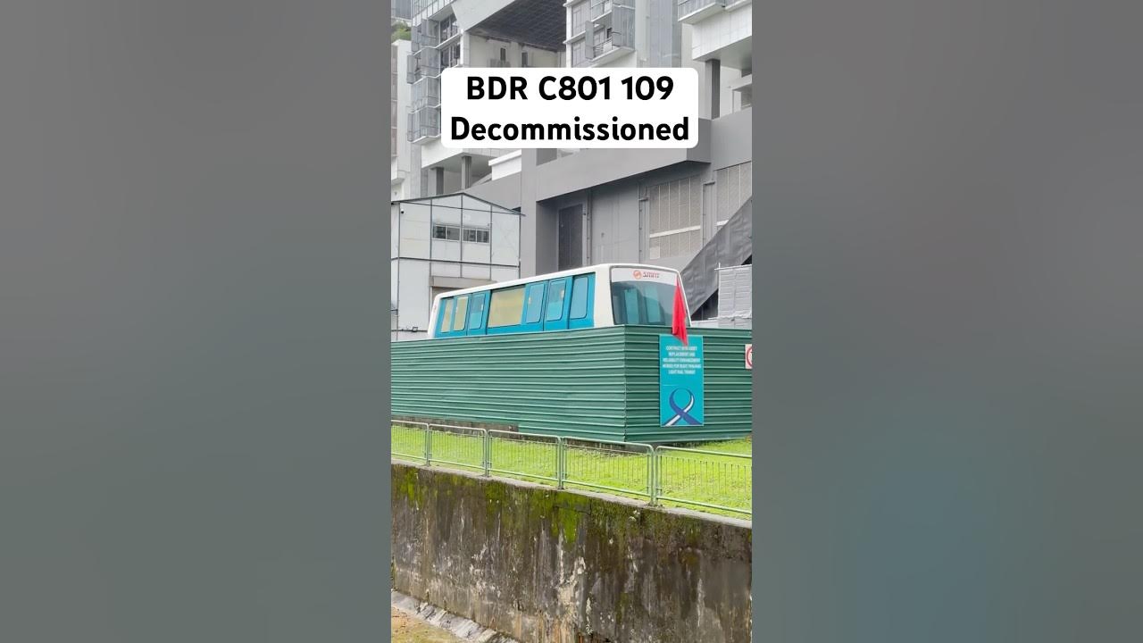 BDR C801 109 Decommissioned #c801 #bplrt #sg3083d_productions - YouTube