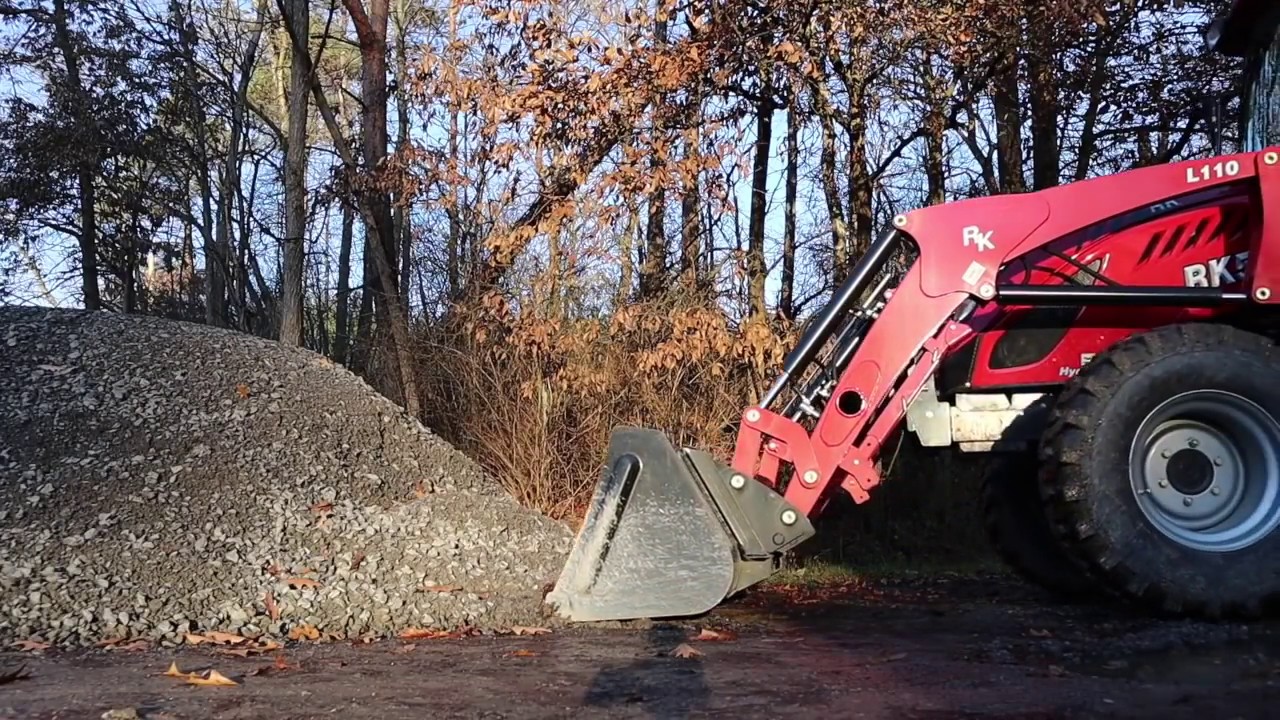 #300 How To Operate Loader on Compact Tractor - YouTube