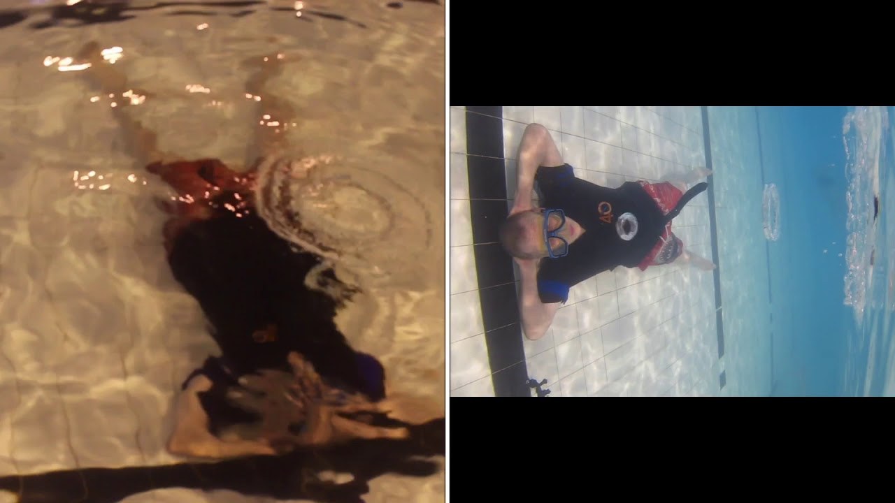 Guinness world record most air rings blown underwater 66 - YouTube