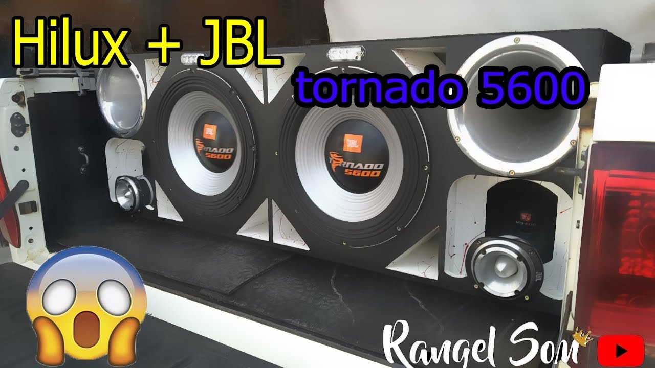 Hilux tornado-5600 jbl 15 polegada!!!!!! - YouTube
