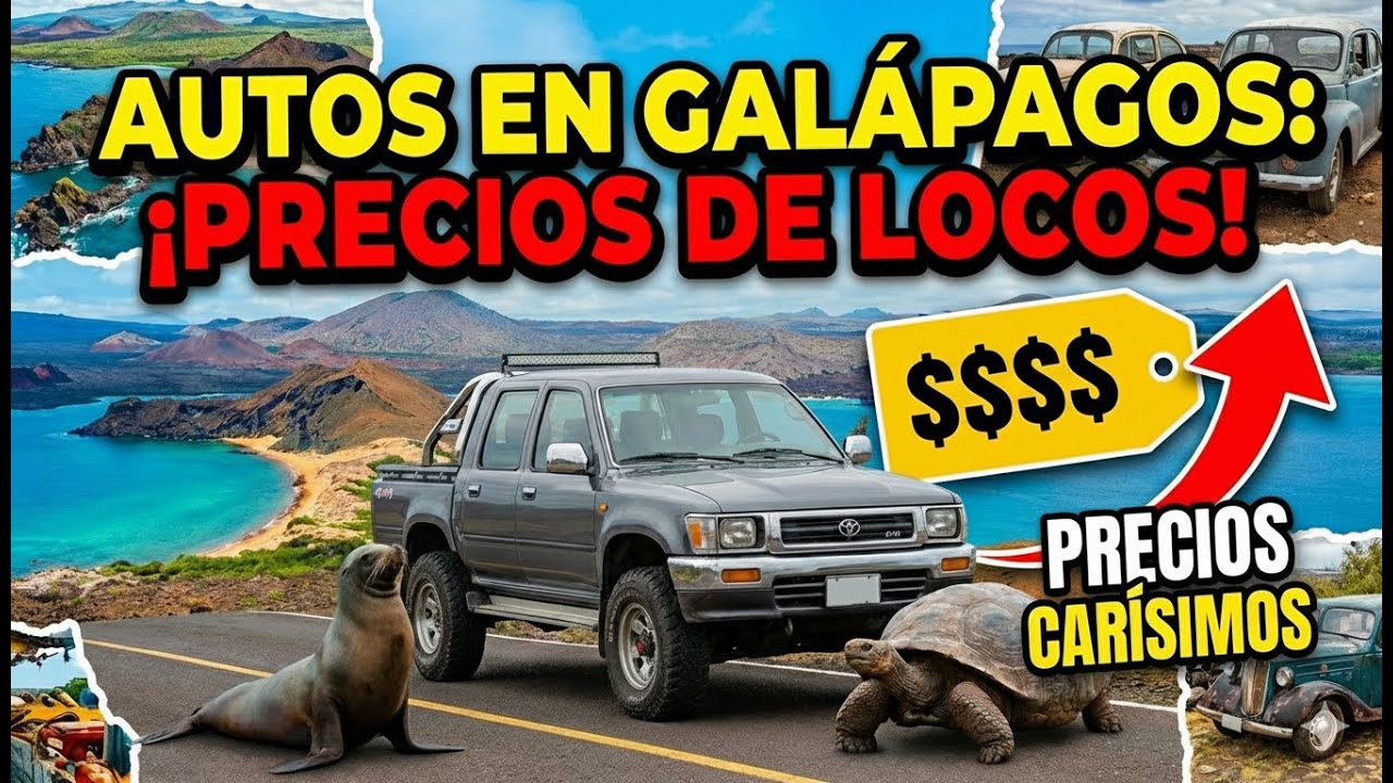 ¿Los Autos en las Islas Galápagos son demasiado caros? 💸¿Hay autos de ...