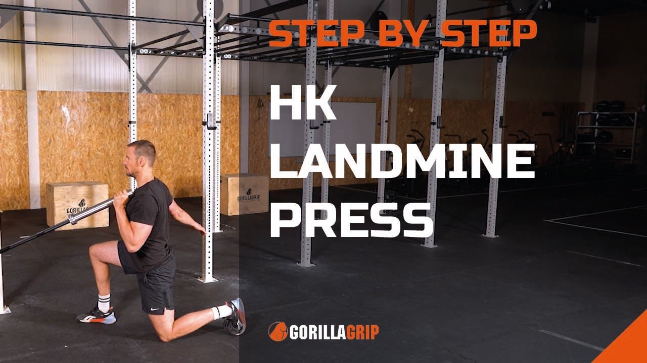 Step by Step HK Landmine Press - YouTube