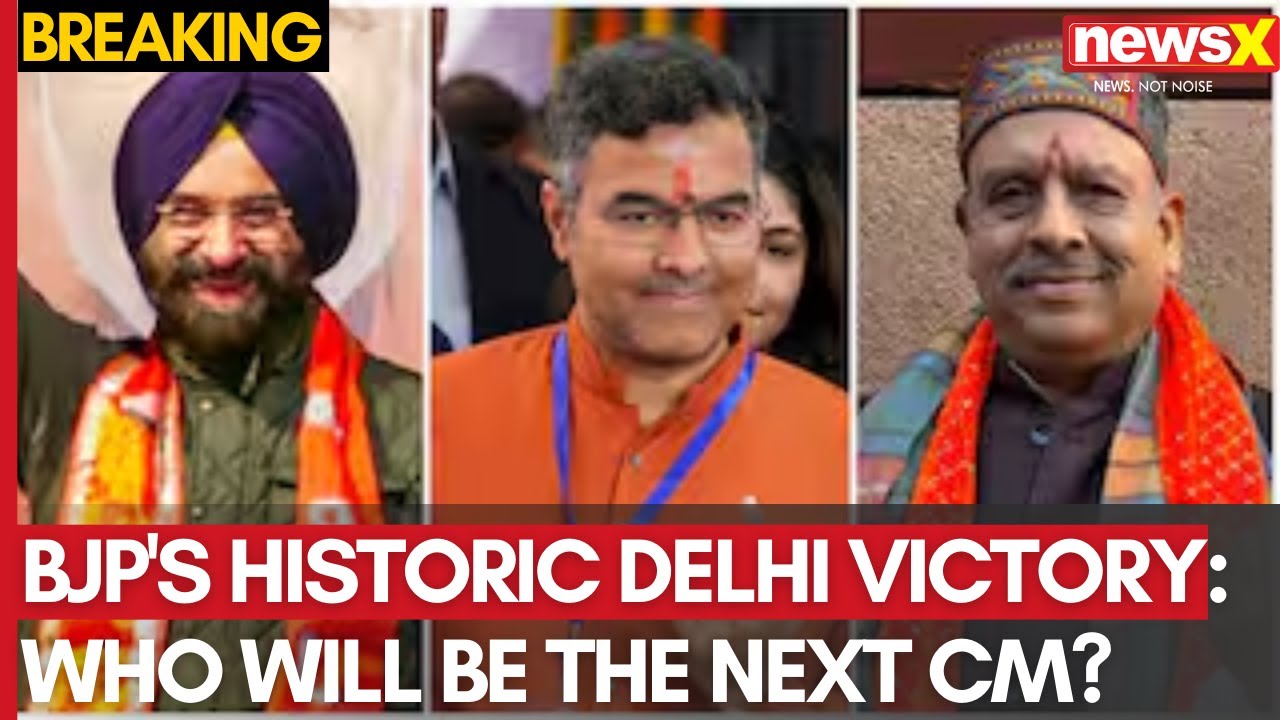 Who Will Be Next Delhi CM? Top BJP contenders in the race | BJP Wins Delhi - YouTube