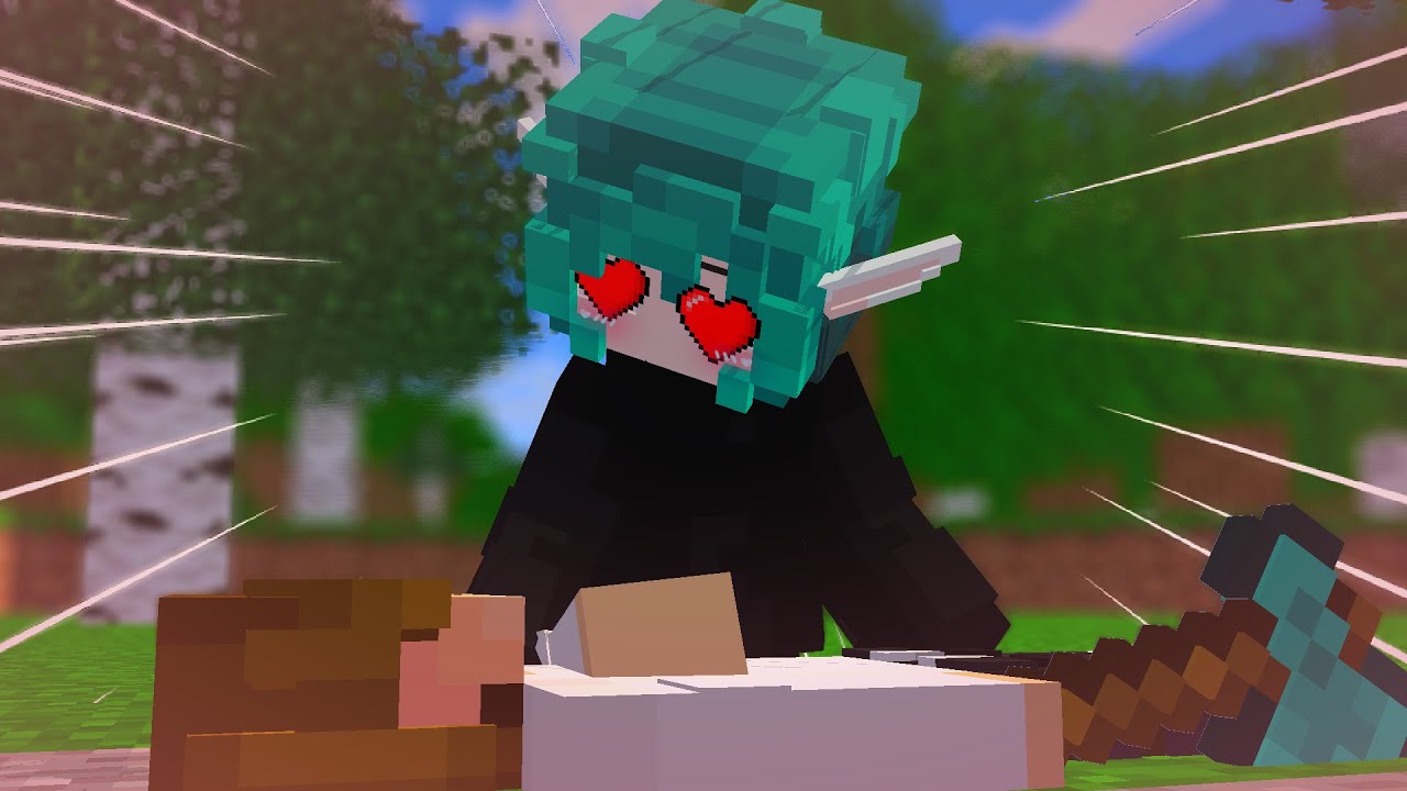 Rita runs after Max in LOVE |Minecraft Animation Max and Rita | Max and ...