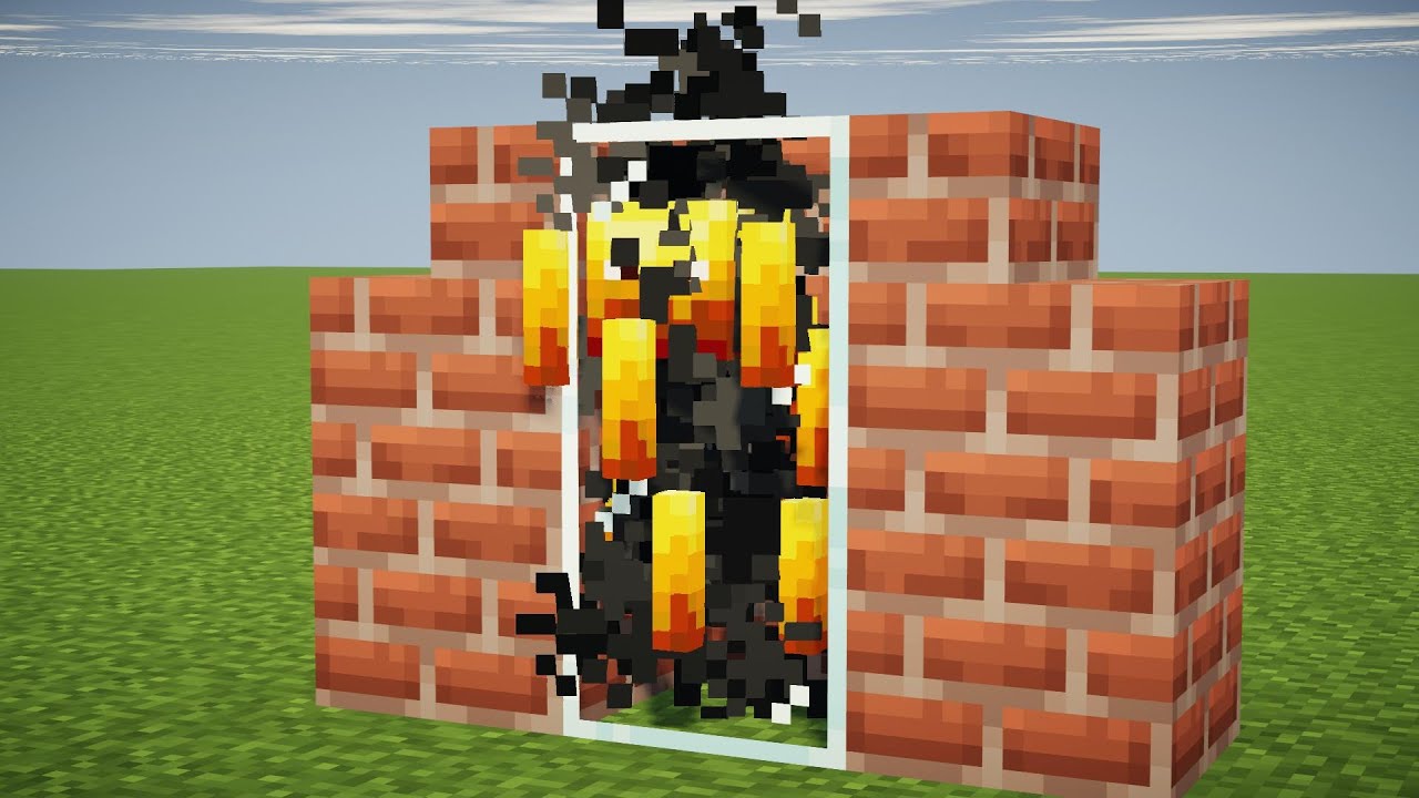 BLAZE house in minecraft - YouTube
