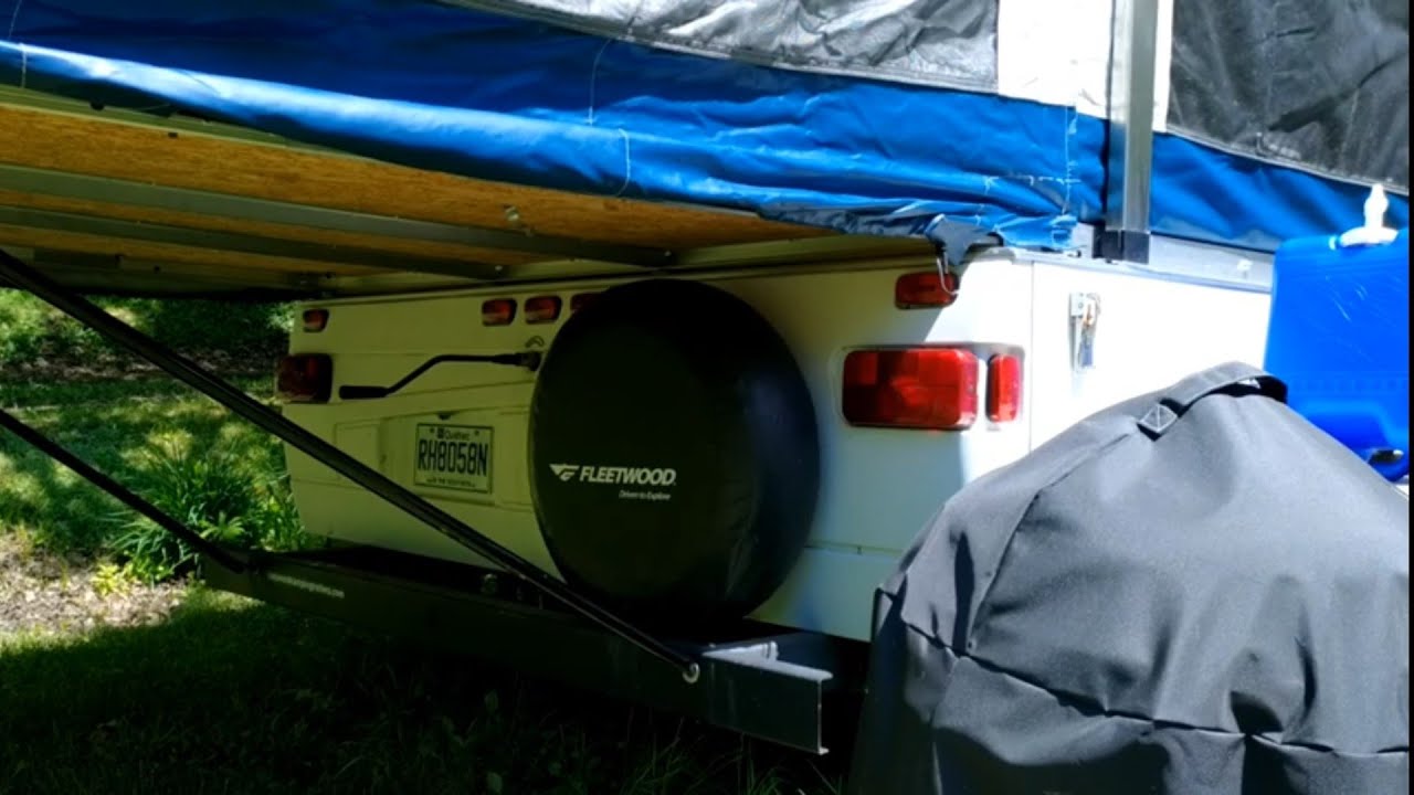 Off-grid Camping in a Pop Up Camper - YouTube