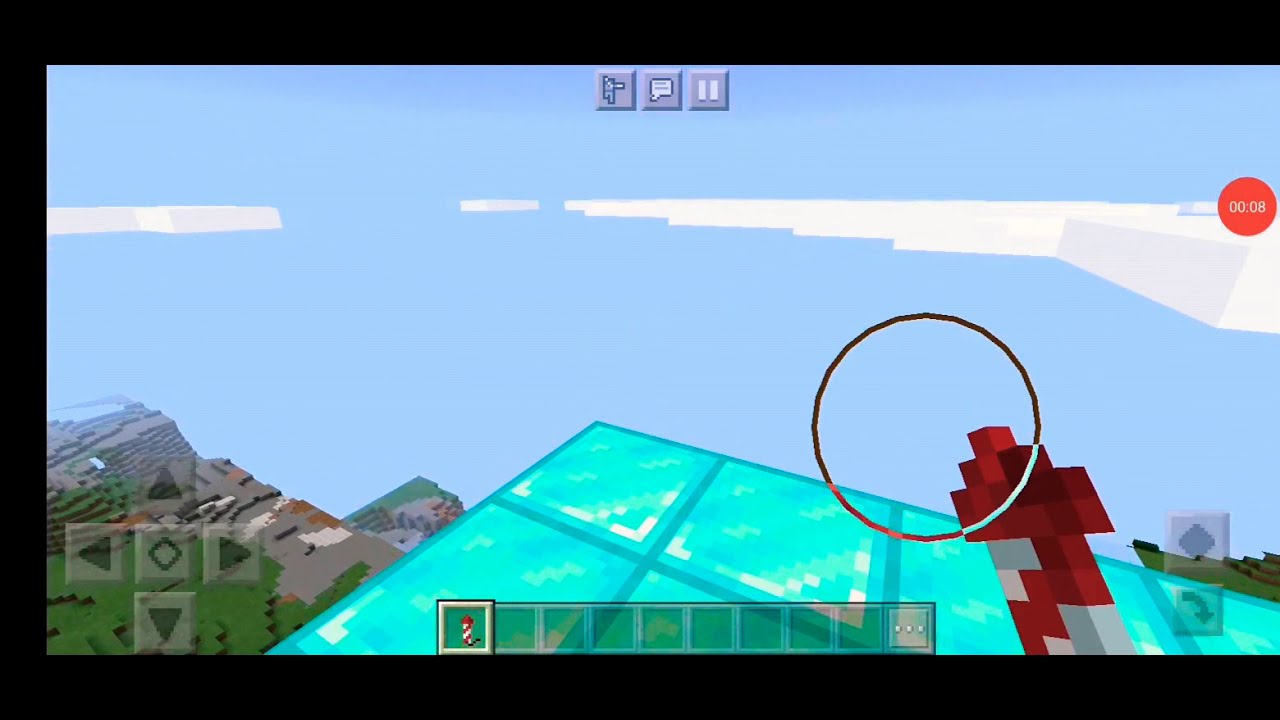 How to fly in Minecraft pe - YouTube